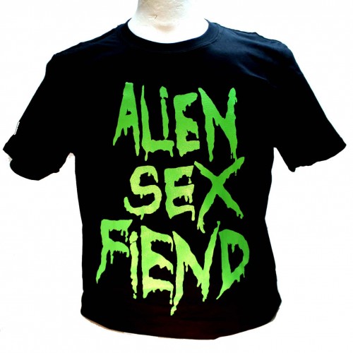 Alien Sex Fiend Square Punk Rock Goth Band T-shirt