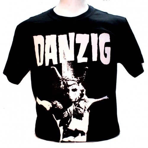 Danzig Square Punk Rock Goth Band T-shirt