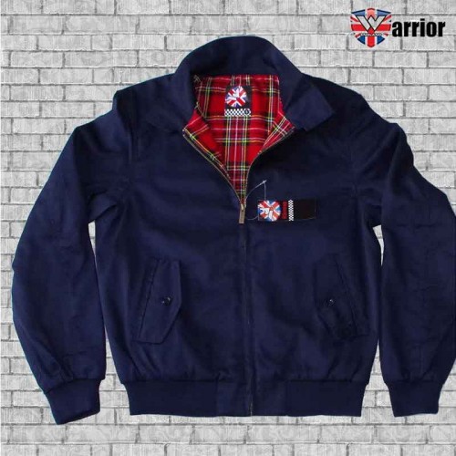 Harrington Jacket: Blue